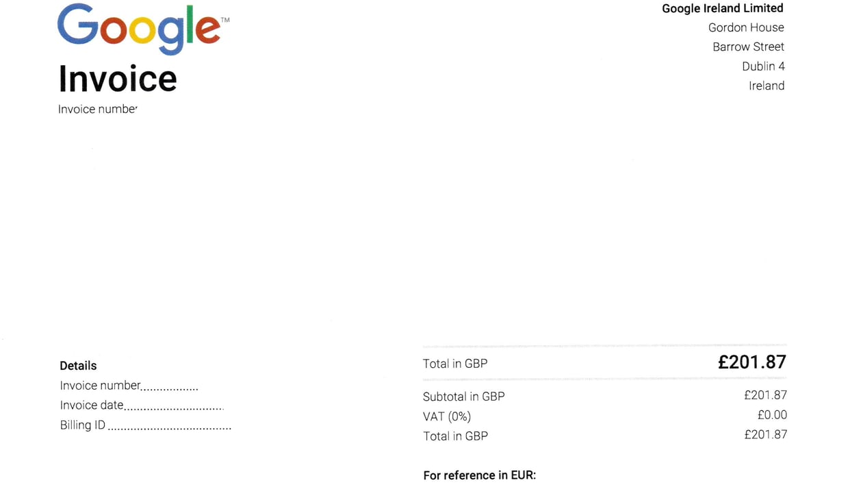 The Ultimate Guide to Google Ads Invoicing